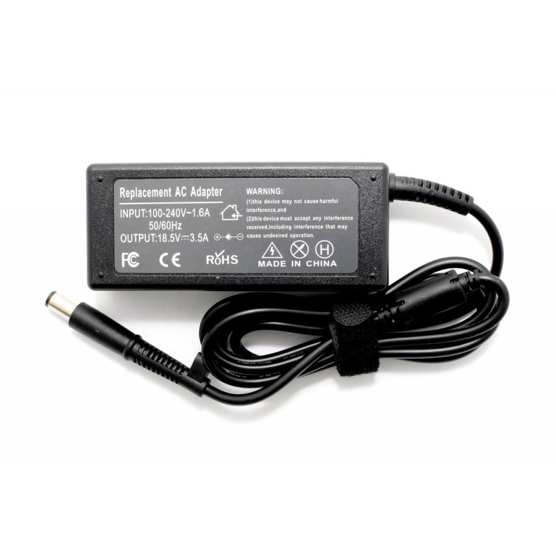 Зарядно за лаптоп (Laptop AC Adapter) HP Compaq - 18.5V / 3.5A / 65W ...