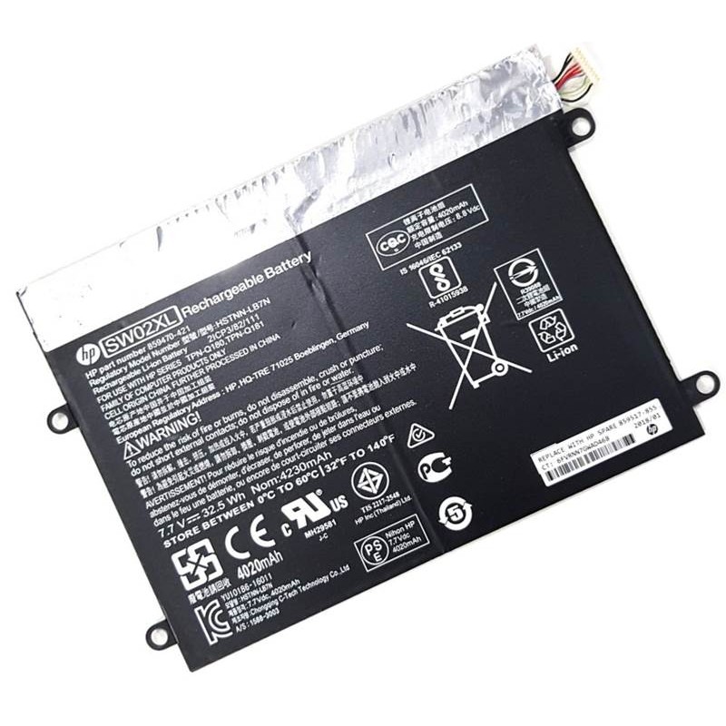 Оригинална батерия за лаптоп HP Pavilion x2 10-p*** SW02XL - AdminBG