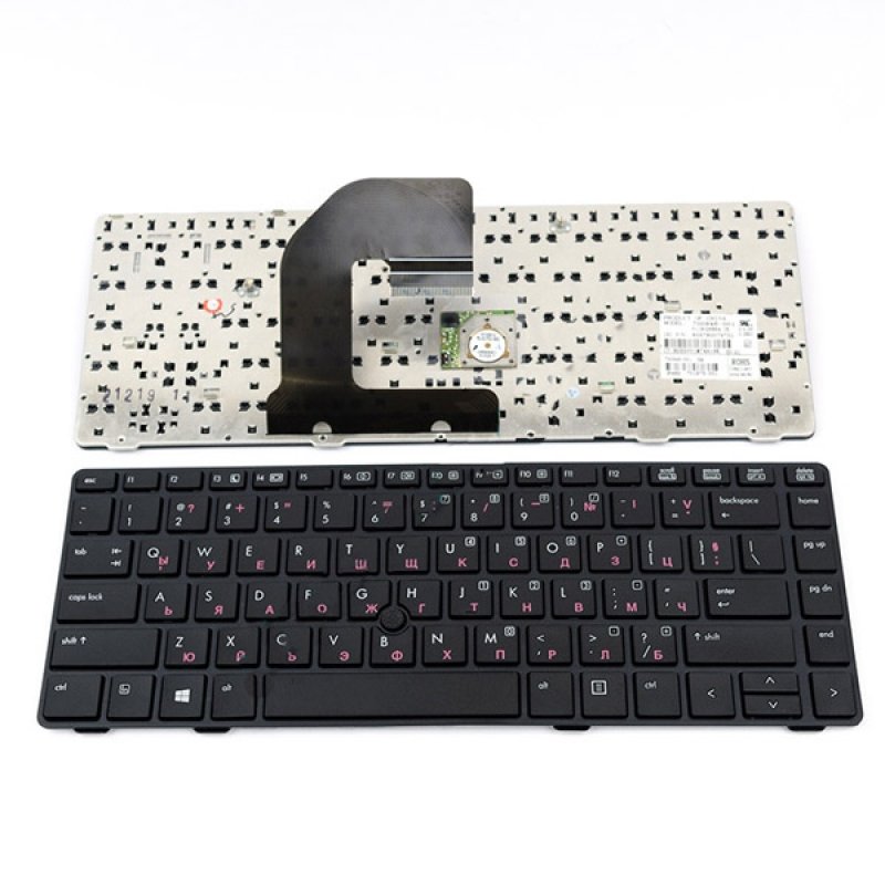 Клавиатура за лаптоп HP ProBook 6460 6465 6470B EliteBook 8460p Черна с ...