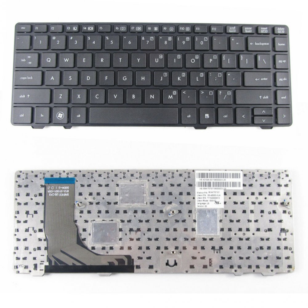 Клавиатура за лаптоп HP ProBook 6360b Черна с Кирилица / Black - Цена ...