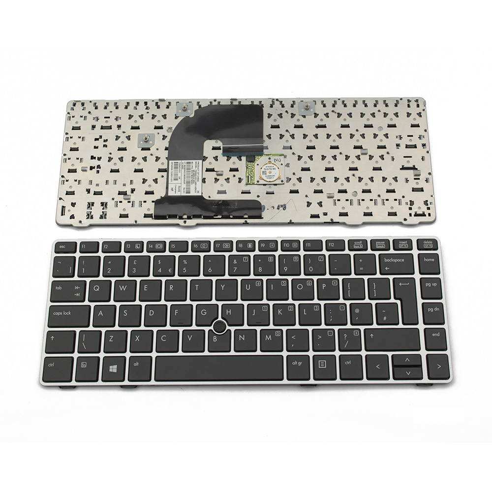 Клавиатура за лаптоп HP ProBook 6460 6465 6470B EliteBook 8460p Черна ...